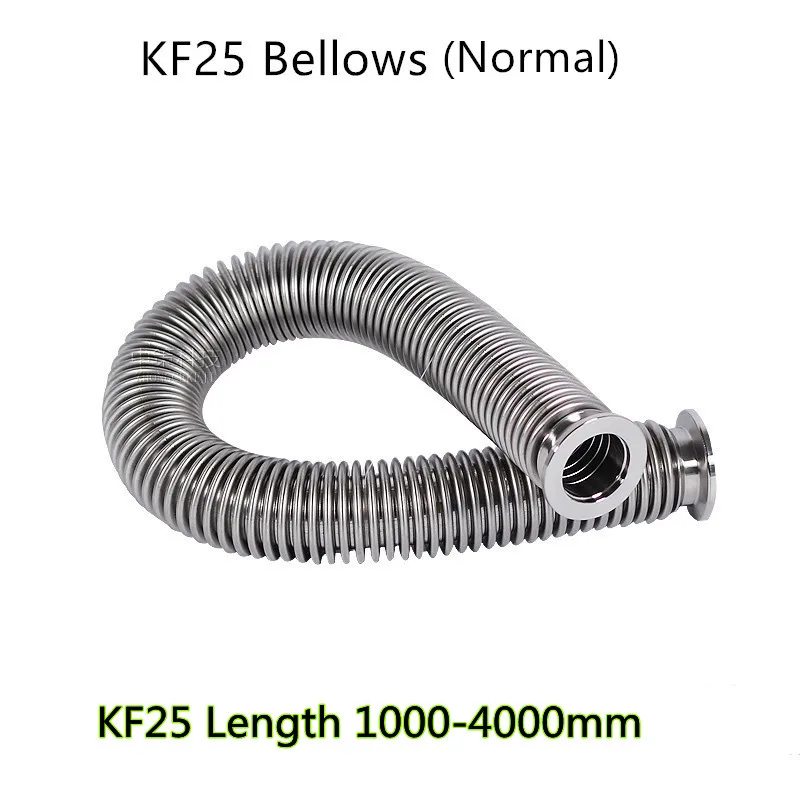 Kf25-1200-4000mm-normaler-Typ-Hochvakuum-balg-Edelstahl-ss304-kf-Balg ...