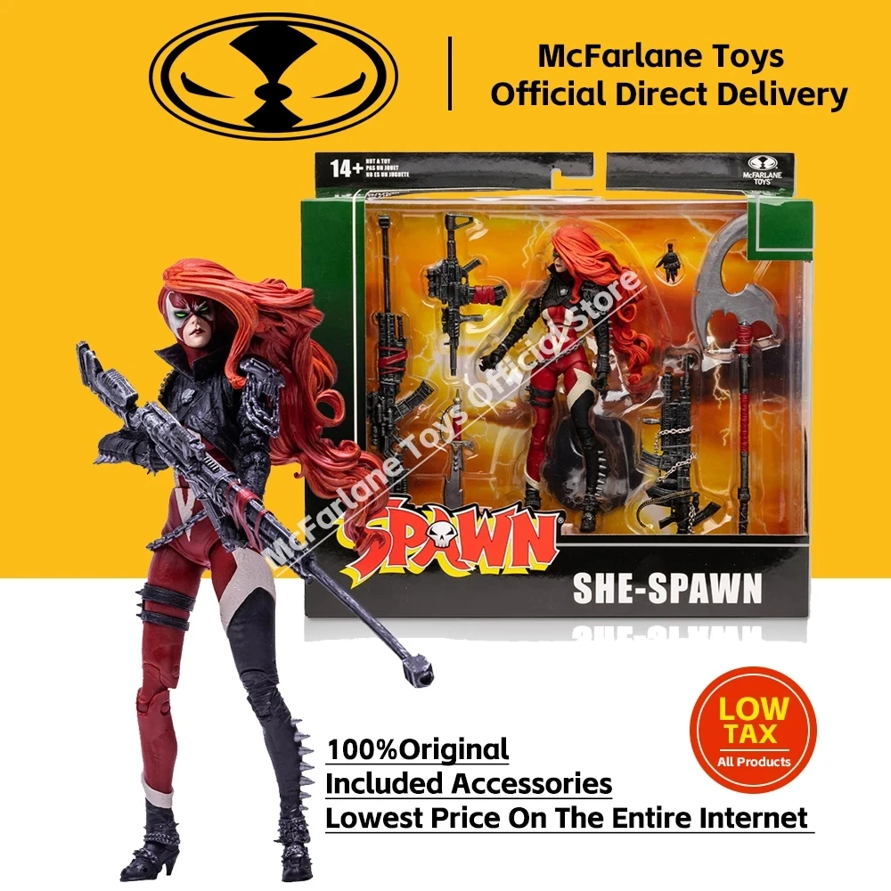 She-Spawn-Deluxe-Action-Figure-Set-McFarlane-Brinquedos-Garage-Kit ...