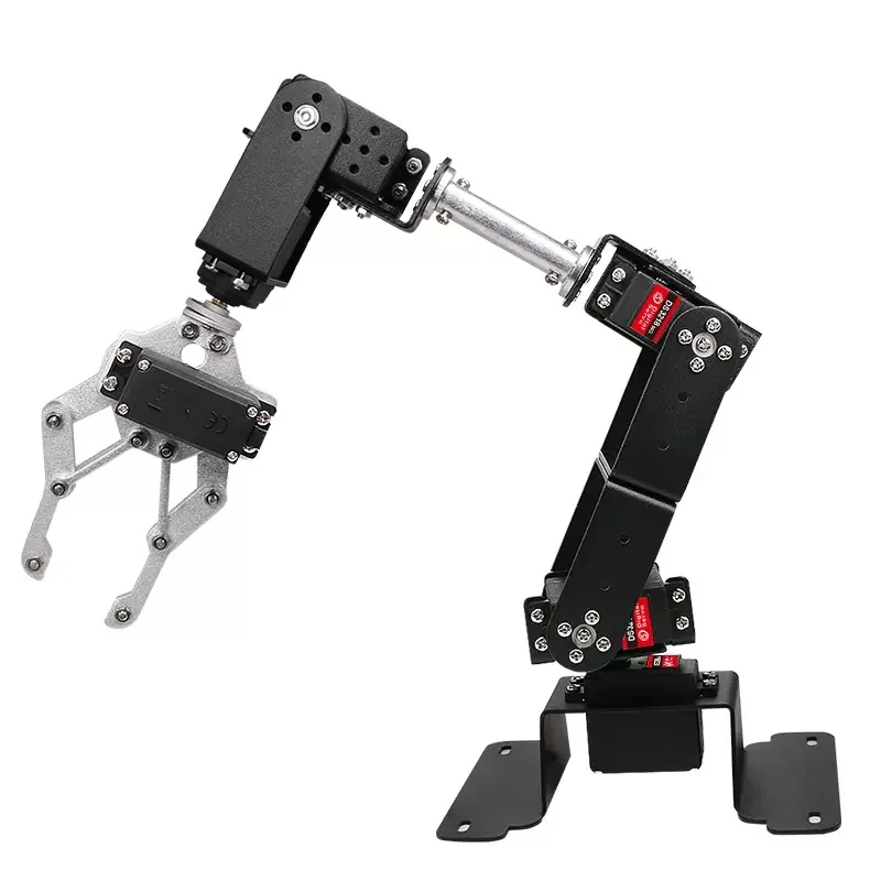 6-DOF-Robot-Manipulator-MG996-Metal-Alloy-Mechanical-Arm-Clamp-Claw-Kit ...