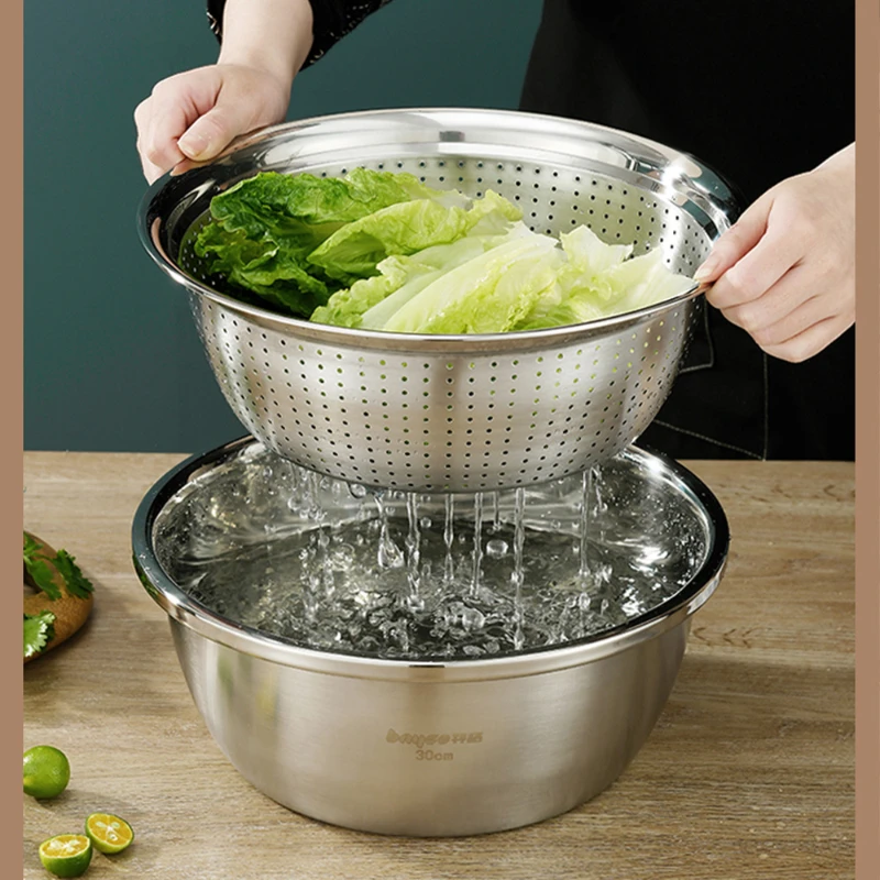 Bayco-5pcs-stainless-steel-basin-washing-vegetables-and-eggs-household ...