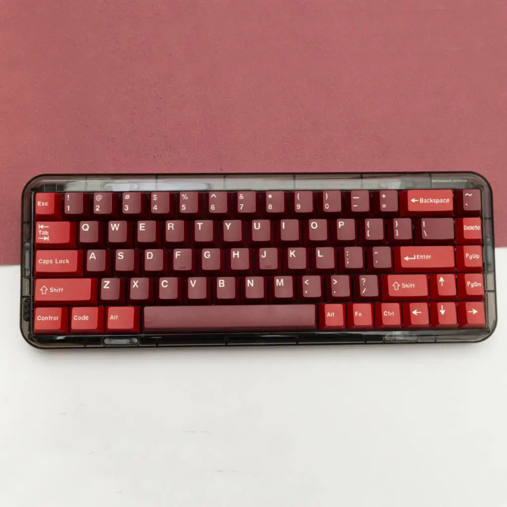GMK Keycaps 173 Keys Jamon Cherry Profile PBT Red DYE -SUB Keycap For ...