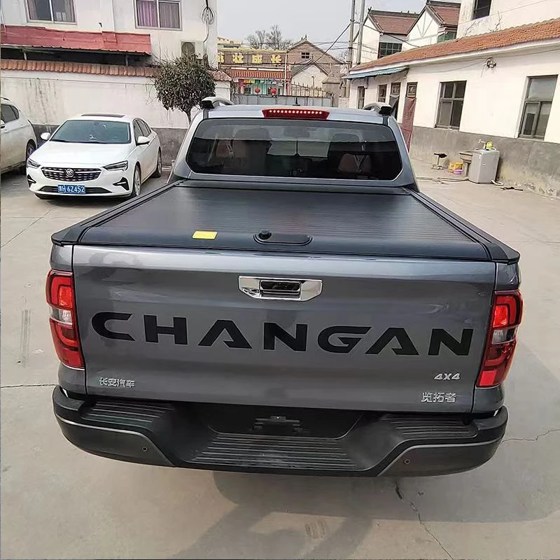 Pickup Truck Roll-Up Tonneau Cover Canopy Roller Shutter for Hunter F70 ...