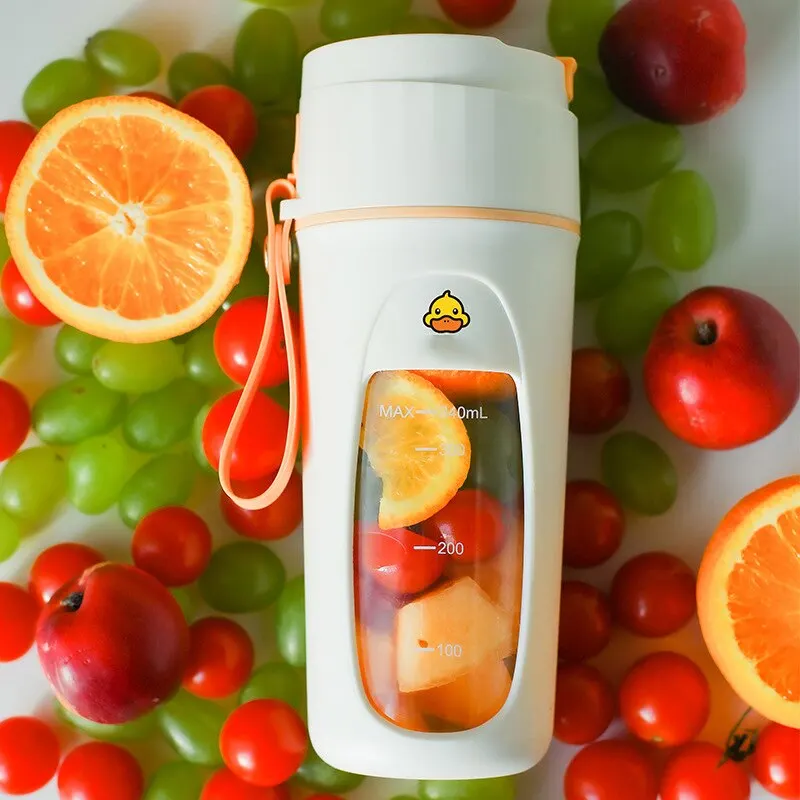 Little-Yellow-Duck-Juicer-Cup-Portable-Juicer-Juicer-Rechargeable-Juice ...
