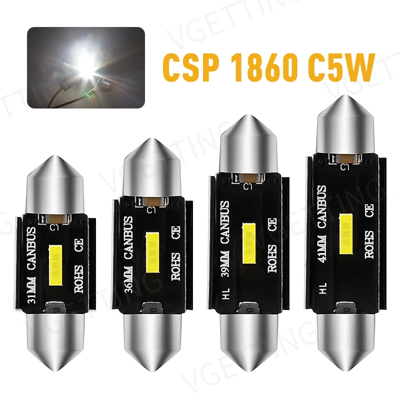 Car-Reading-Light-31mm-36mm-39mm-41mm-C5W-C10W-LED-CSP-1860-Signal-Lamp ...