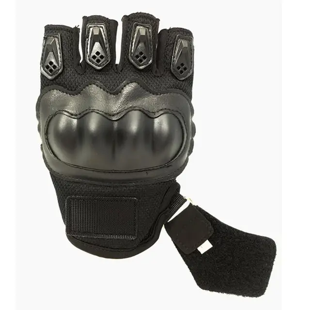 Led Light Gravity Sensing Bicycle Turn Signal Half Finger Gloves ...