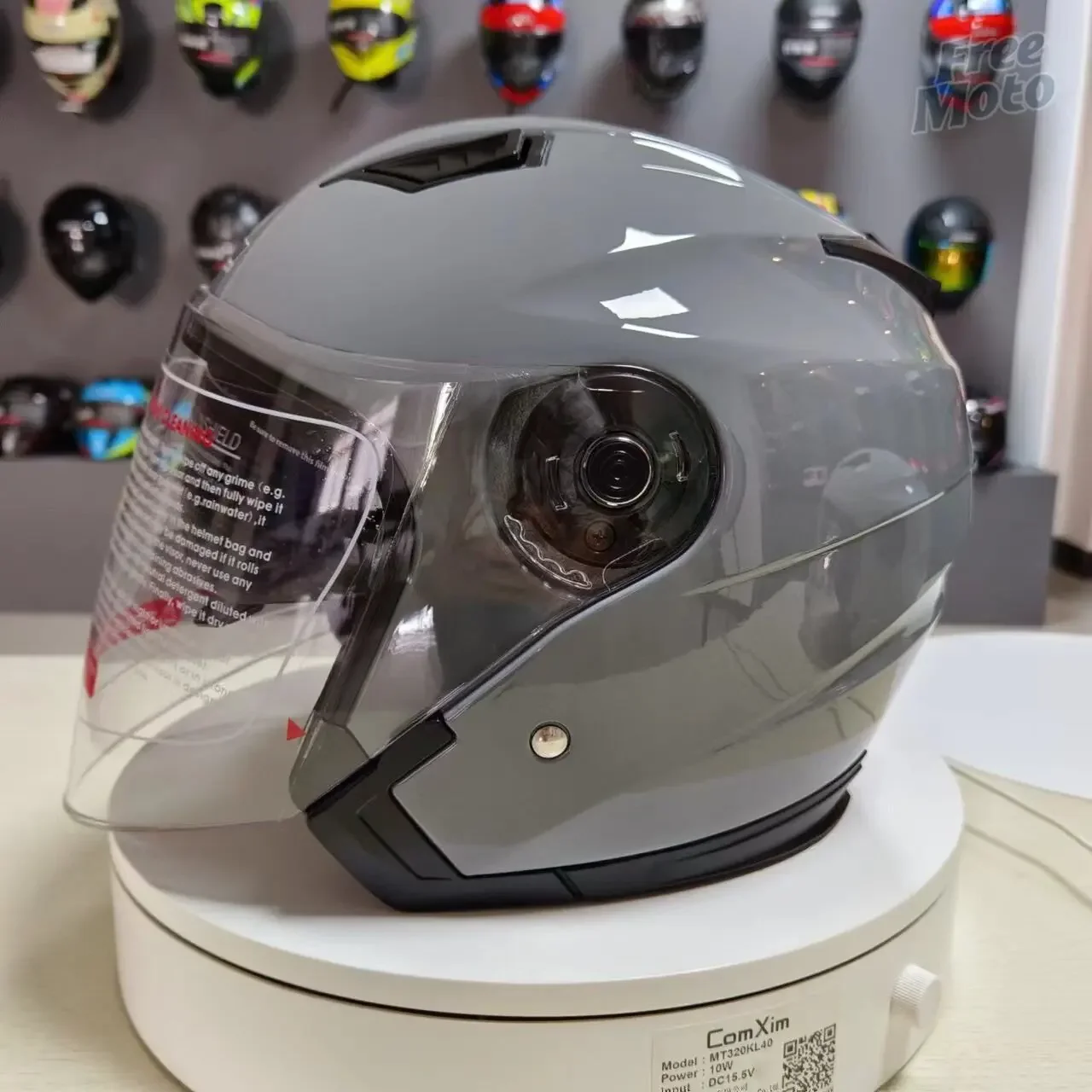 JIEKAI-Motorcycle-half-Helmet-Men-Dual-Lens-Scooter-Moto-Casco-village-Riding-capacete-de-moto ...
