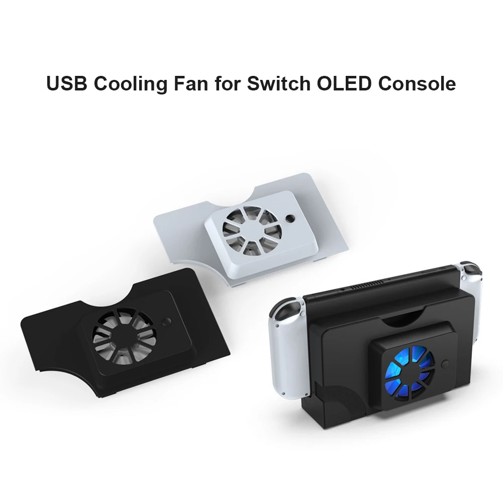 USB Cooling Fan Heat Sink Holder Stand for Nintendo Switch OLED Console ...