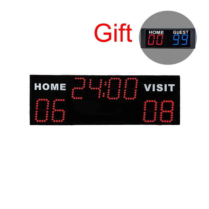 Electronic-Scoreboard-for-Outdoor-Basketball-Game-Countdown-Timer ...