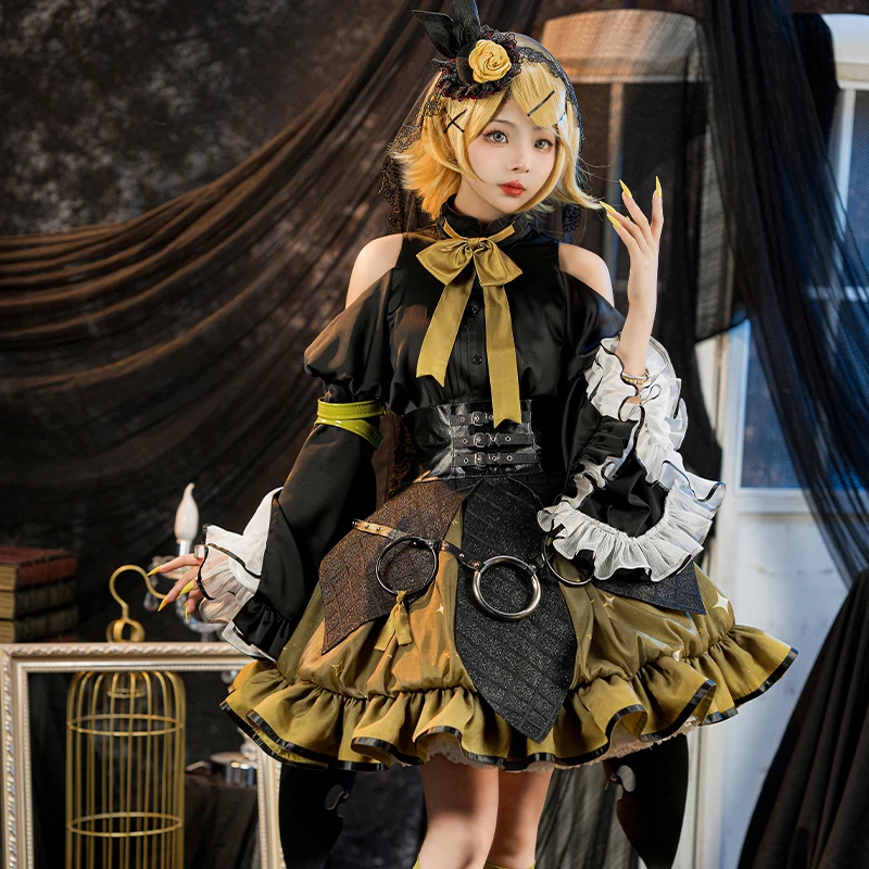 IN-STOCK-UWOWO-Cosplay-Kagaminee-Rinn-x-Rascal-Collab-Witchh-Gothicc ...