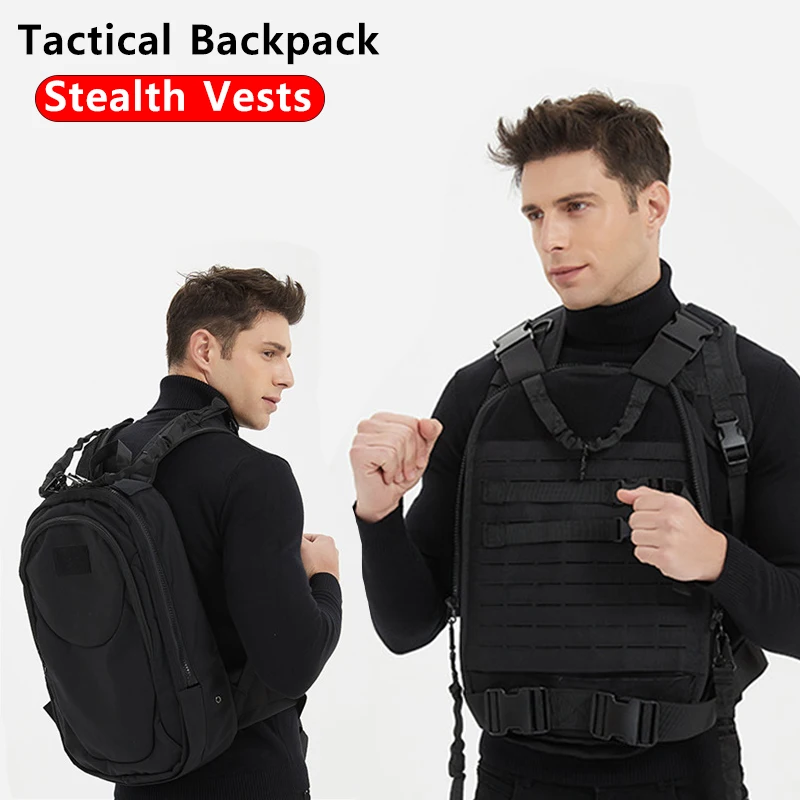Molle-Nylon-Tactical-Backpack-Vest-Airsoft-Military-Tactifans-Dual ...