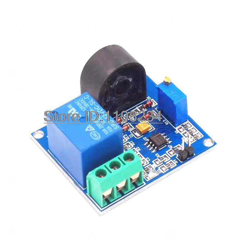 1pcs-5A-Overcurrent-Protection-Relay-Module-AC-Current-Detection-Board ...
