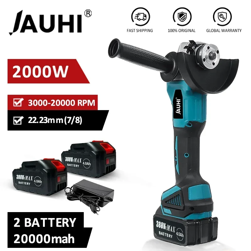 JAUHI-125MM-4-Gear-Brushless-Electric-Angle-Grinder-Cutting-Machine ...
