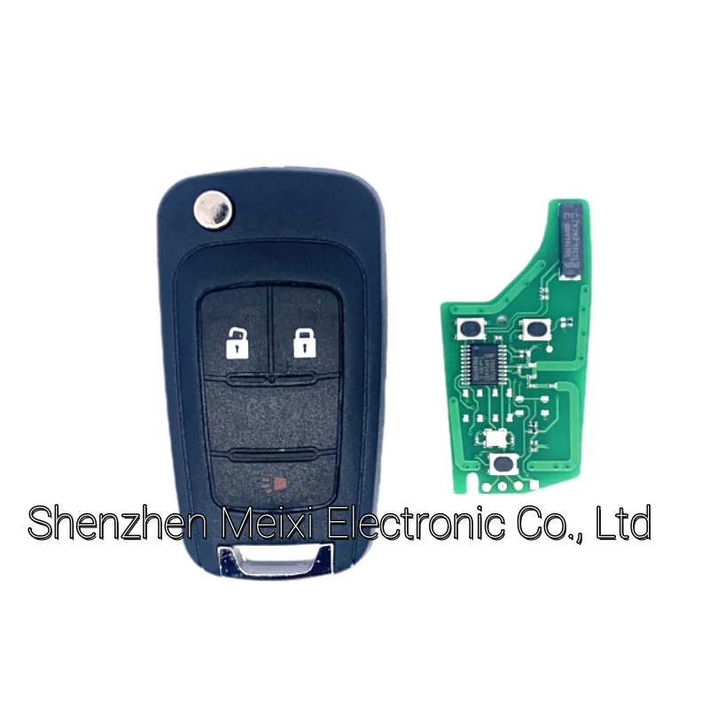 3-Buttons-46-Chip-Remote-Car-Flip-Key-for-Chevrolet-Flip-315MHz ...