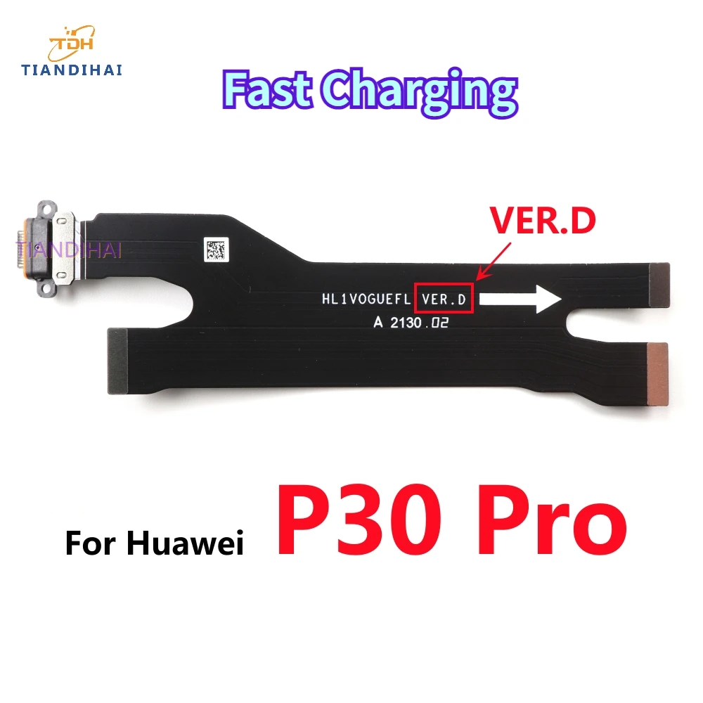 For-Huawei-P30-Pro-USB-Type-C-Charge-Dock-Charging-Port-Tail-Plug-Back ...