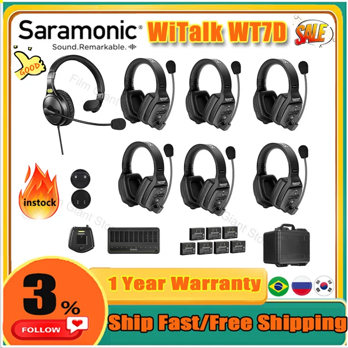 Saramonic-Witalk-WT7D-Full-Duplex-Communication-Wireless-Headset-System ...