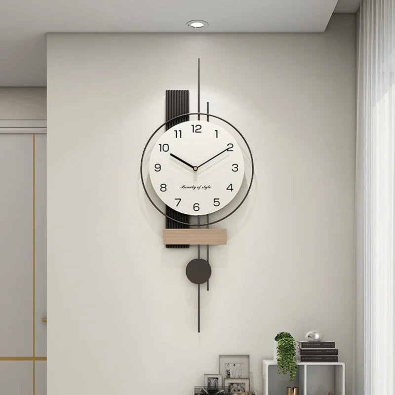Battery-Korean-Wall-Clock-Minimalist-Stylish-Bathroom-Classic-Wall ...
