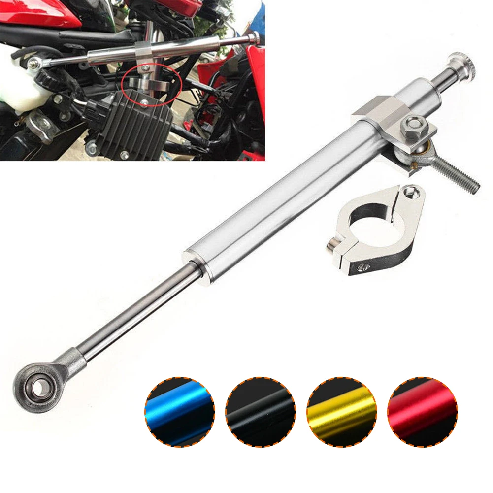 330mm-Universal-Motorcycle-Adjustable-Steering-Damper-Stabilizer ...