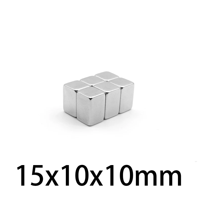 2-5-10-20-50PCS-15x10x10-Block-Rare-Earth-Magnet-15X10-Rectangular ...