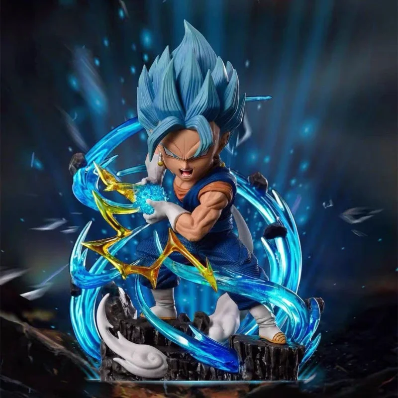 Figurine De Dessin Animé Dragon Ball Z Vegeta Q Version 11cm, Super ...