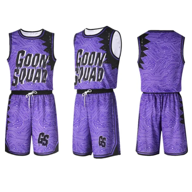 Space Jam 2 Basketball Jersey Vest Shorts The Goon Squad Cosplay ...