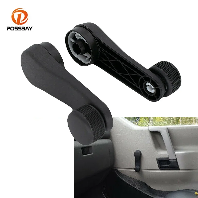 2Pcs-Car-Window-Winder-Handle-Black-Replacement-Parts-1H0837581D-for-VW ...
