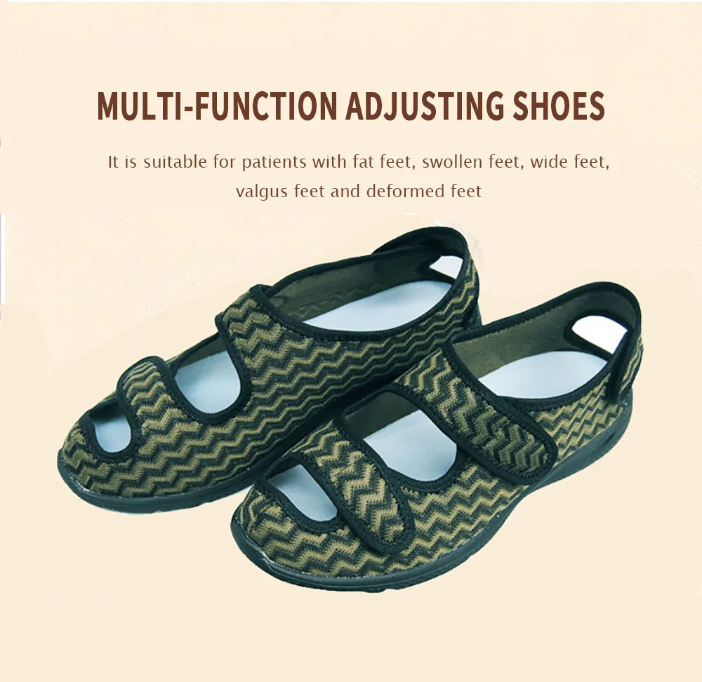 Gout-Foot-Swollen-Shoes-Summer-Foot-Fat-Thumb-Valgus-Instep-High ...