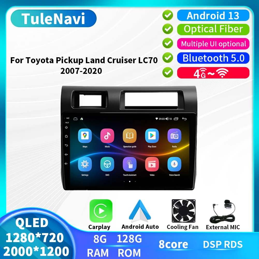 For-Toyota-Pickup-Land-Cruiser-LC-70-79-Series-2007-2020-DSP-4G-LET ...