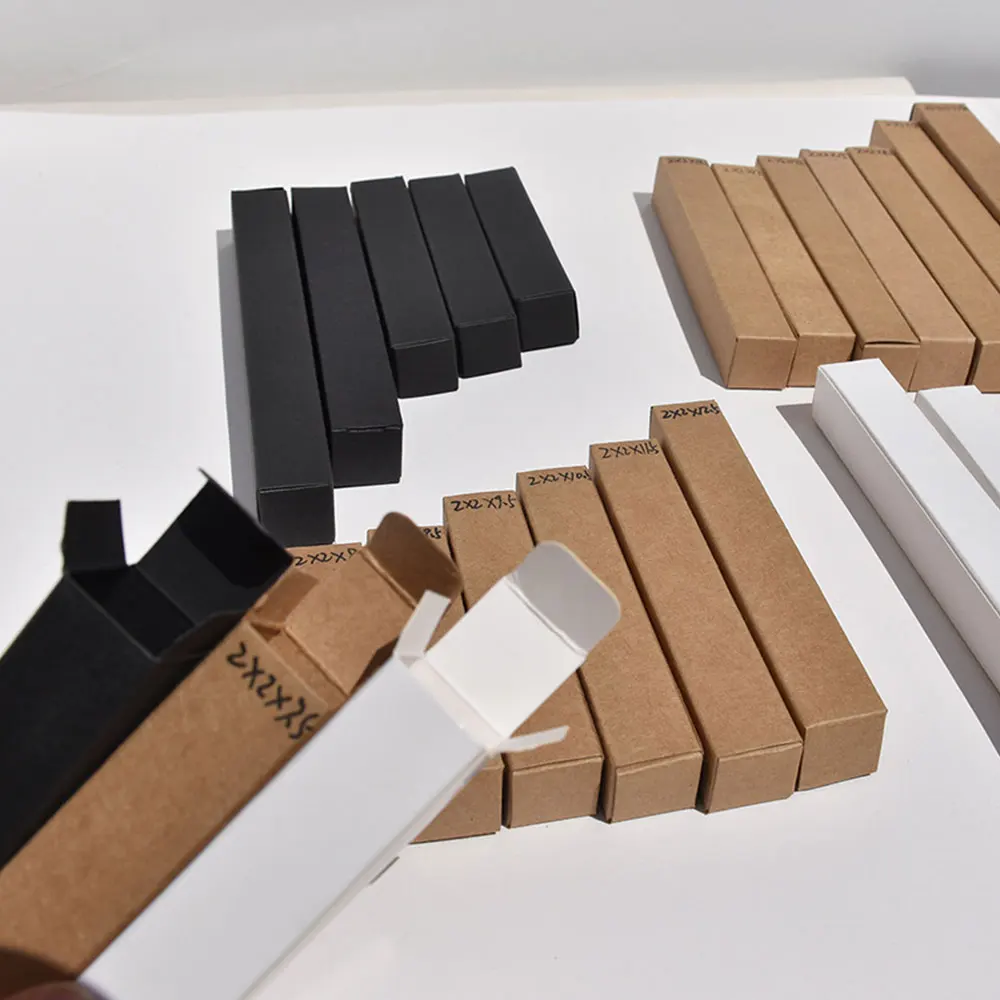 100Pcs-Long-Tube-Cardboard-Box-Slender-Style-Perfume-Packaging-Carton ...