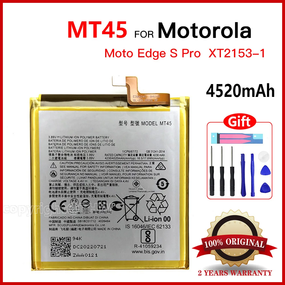 Genuine-MT45-4500mAh-Li-Polymer-Battery-Replacement-For-Motorola-MOTO ...