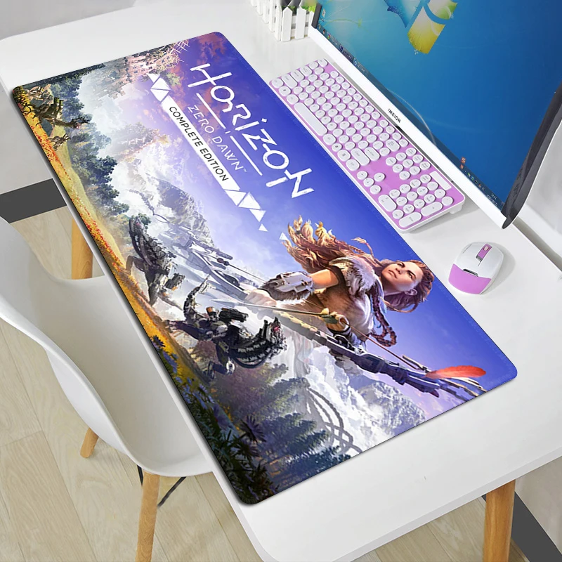 Alfombrilla de ratón Horizon Zero Dawn para Gamer, accesorios de oficina Kawaii, alfombrilla de ...