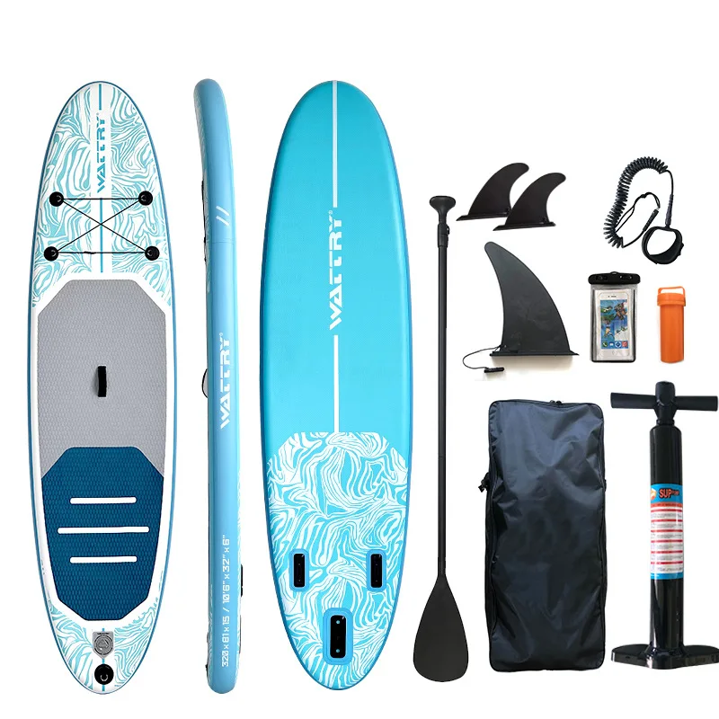 Inflatable-Stand-Up-Paddle-Board-Set-Paddle-Board-Upright-Surfingboard ...