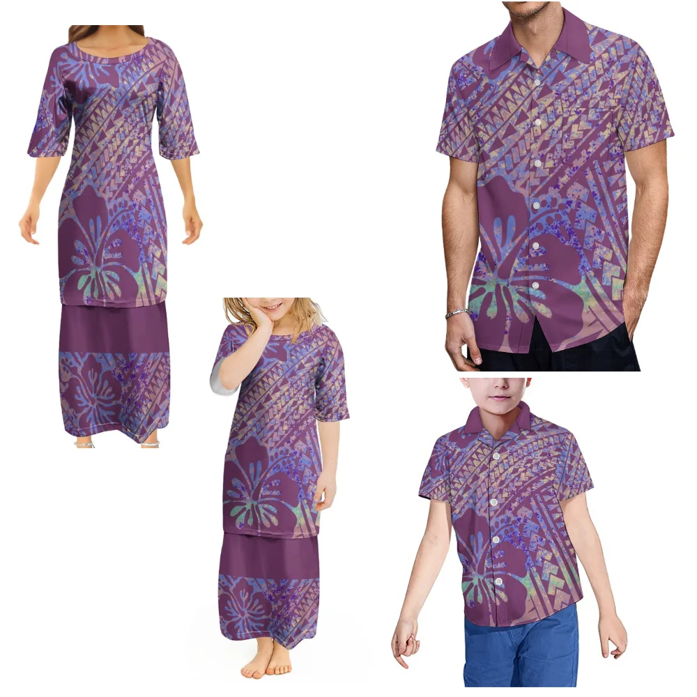 Customized Family Clothes Parents and Children Parent-child Suit ...