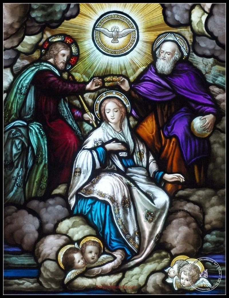 Holy Night Stained Glass