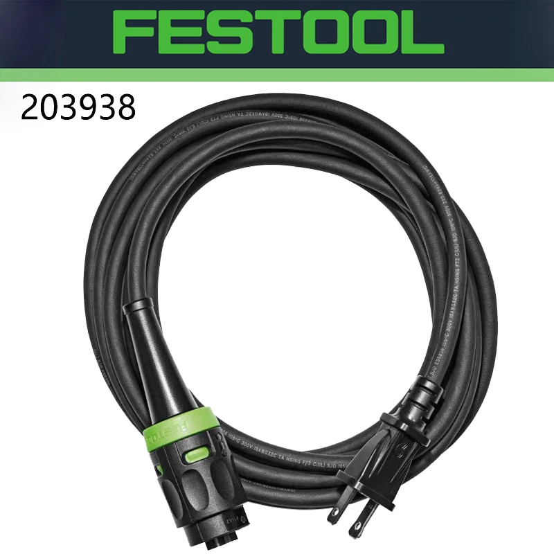 Festool 203938 13ft 120V 18 Gauge Plug It-Power Cord It Quick Plug ...
