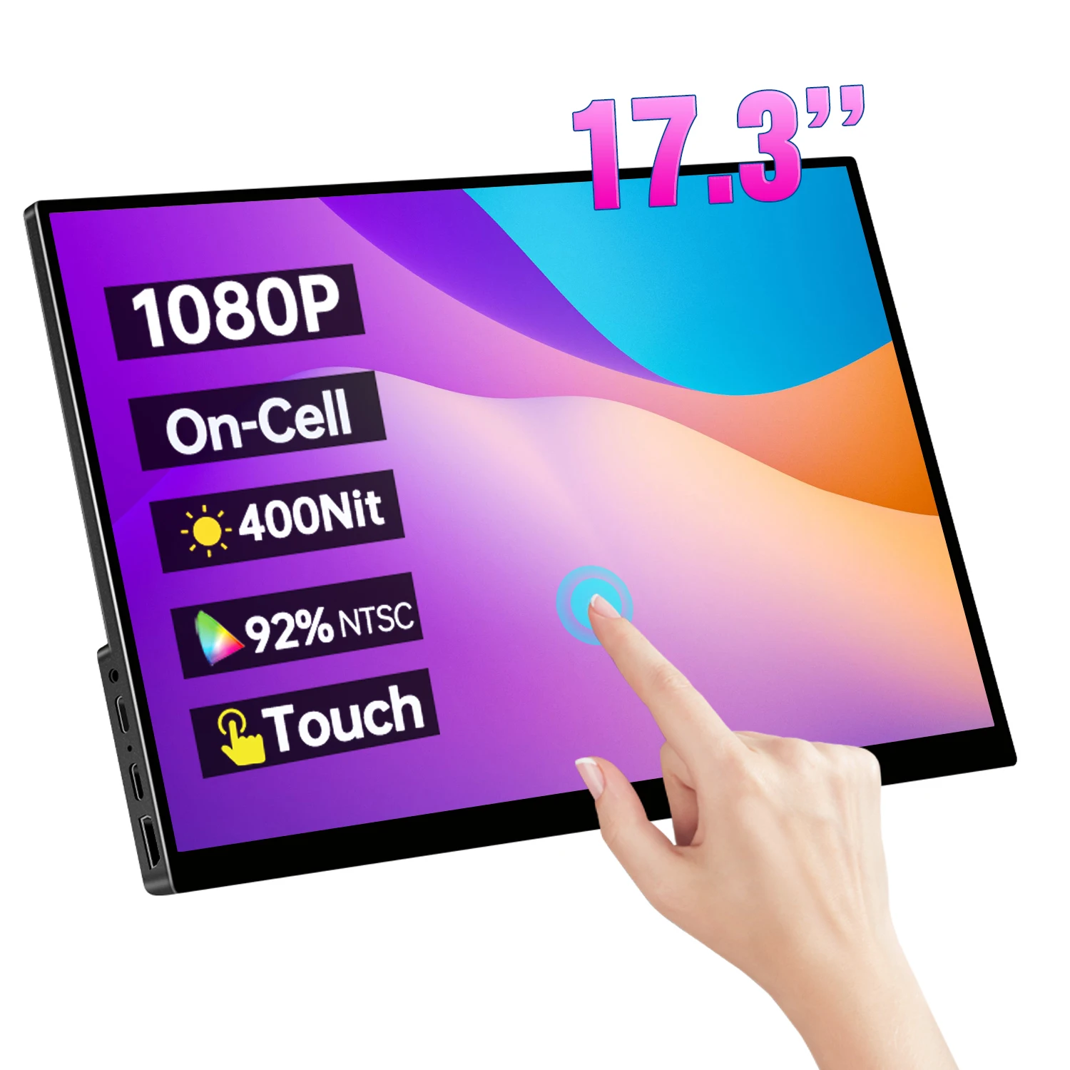 13-3-15-6-17-3-Polegada-Touchscreen-Port-til-Tela-De-Toque-Do-Monitor ...