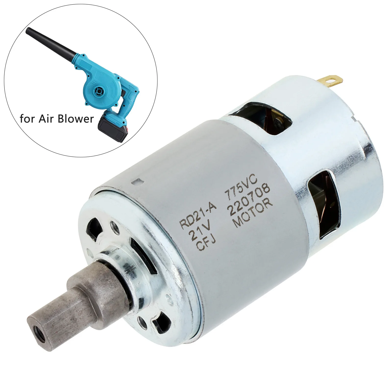 Electric Blower Motor 18-21V 15000RPM High Speed 775 DC Motor for Dust ...
