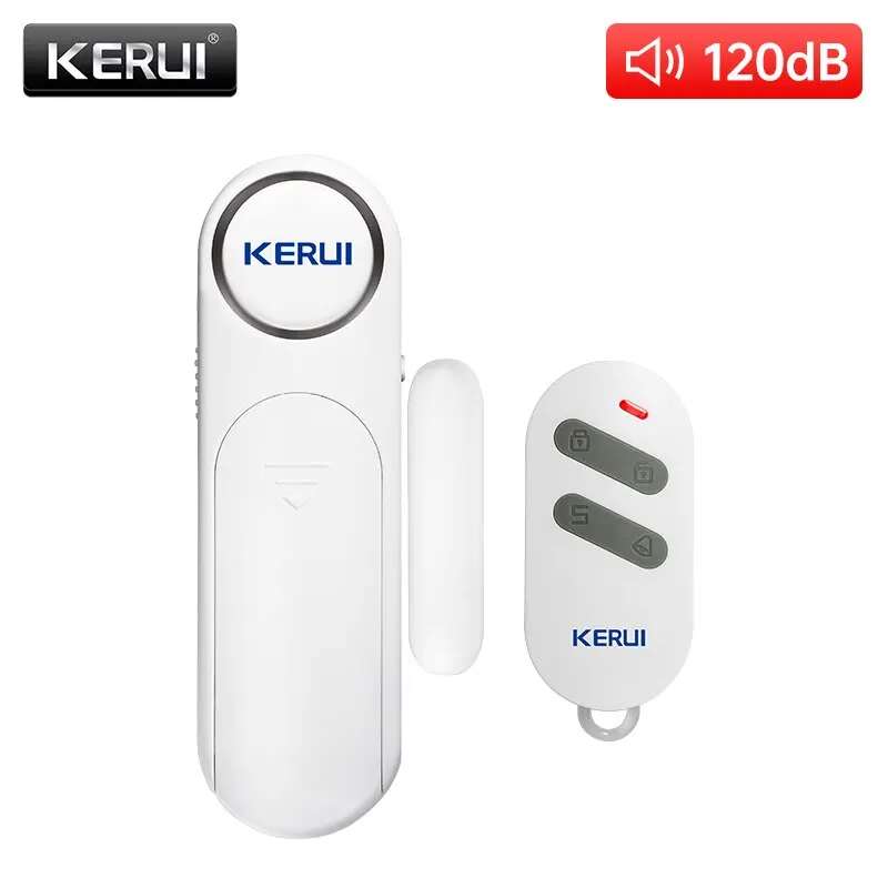 KERUI-Sensor-de-porta-e-janela-sem-fio-alarme-anti-roubo-controle ...