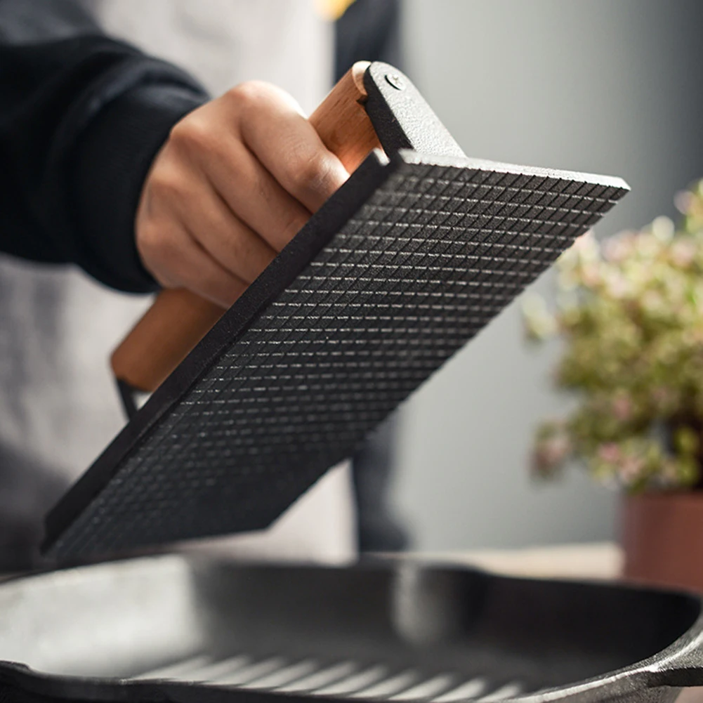 Universal-Rectangular-Meat-Press-Heavy-Duty-Steak-Burger-Press-With ...