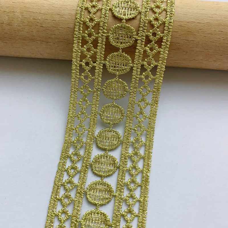 5m-16-4ft-each-pack-super-wide-4-5cm-golden-silk-handmade-sewing-flower ...