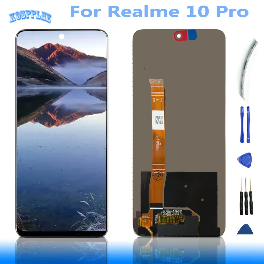 6-72-New-tested-For-Realme-10-Pro-RMX3663-RMX3660-RMX3661-LCD-Display ...