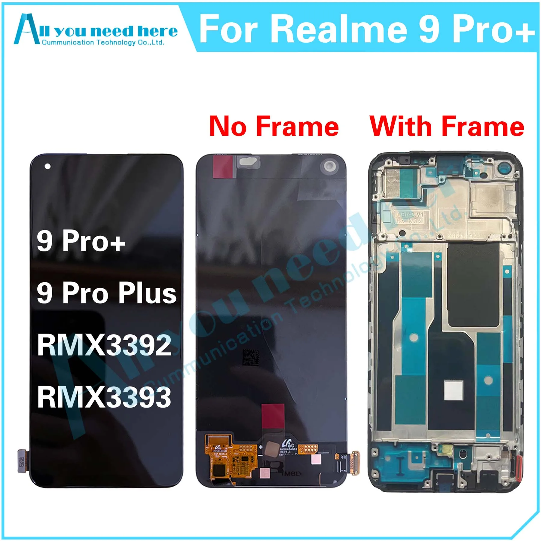 100-Test-For-Realme-9-Pro-RMX3392-RMX3393-9-Pro-Plus-LCD-Display-Touch ...