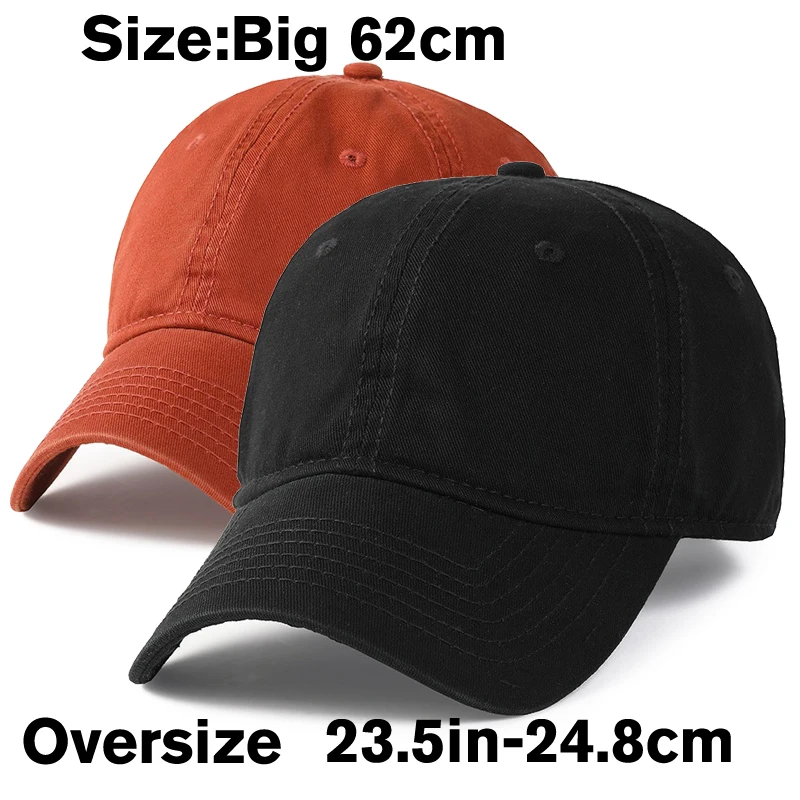 Hats-for-Large-62cm-Big-Size-XL-Baseball-Cap-for-Men-Plus-Size-Sport ...