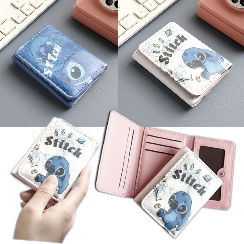 Disney-Stitch-Women-s-Wallet-Anime-Lilo-and-Stitch-Print-Short-Folding ...