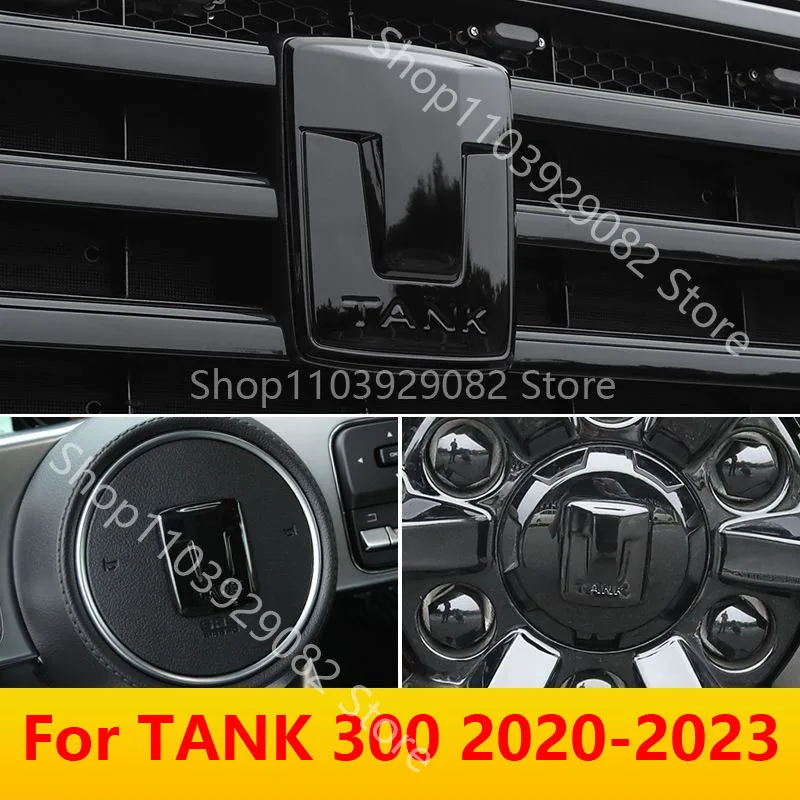 Great Wall GWM WEY Tank 300 20 21 22 23 3D ABS Sticker Car Front Emblem ...