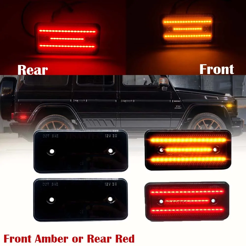 Front-Rear-Side-Marker-Lamp-Compatible-For-Mercedes-AMG-W463-G-Class ...
