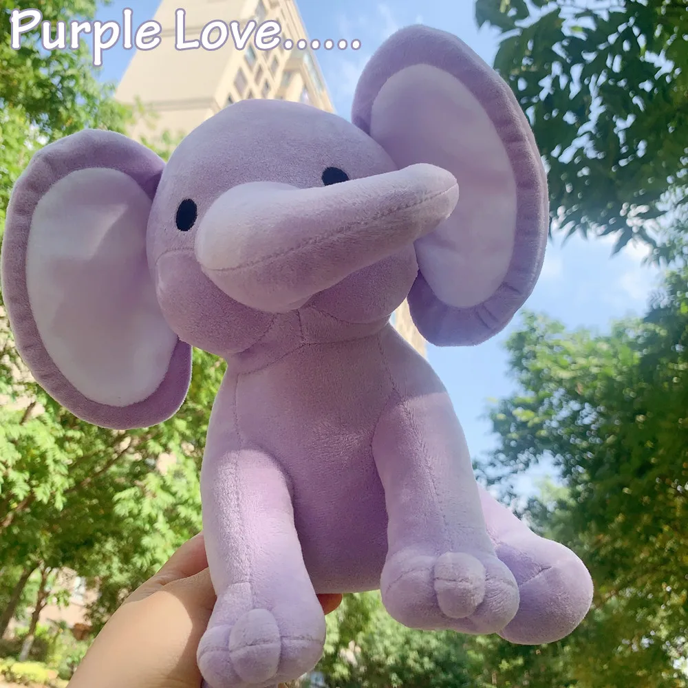 Elephant-Plush-Toys-Kawaii-Toy-Stuffed-Animal-Doll-For-Boys-White ...