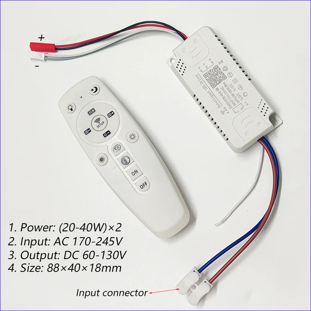 APP control LED driver 2.4G remote intelligent LED transformer (20-40W ...