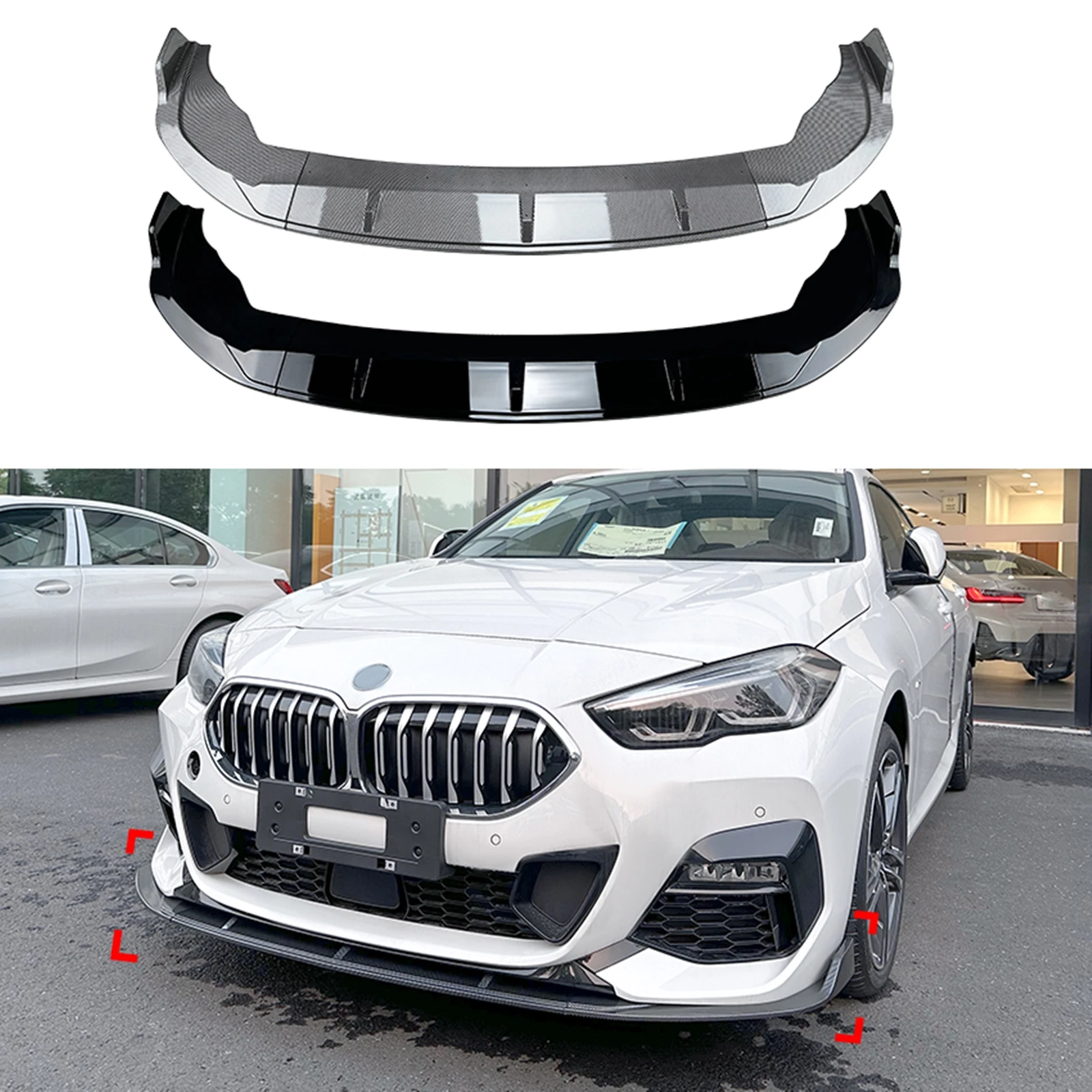 For-BMW-2-Series-F44-228i-220i-M235i-M-Sport-2020-2023-Front-Bumper ...
