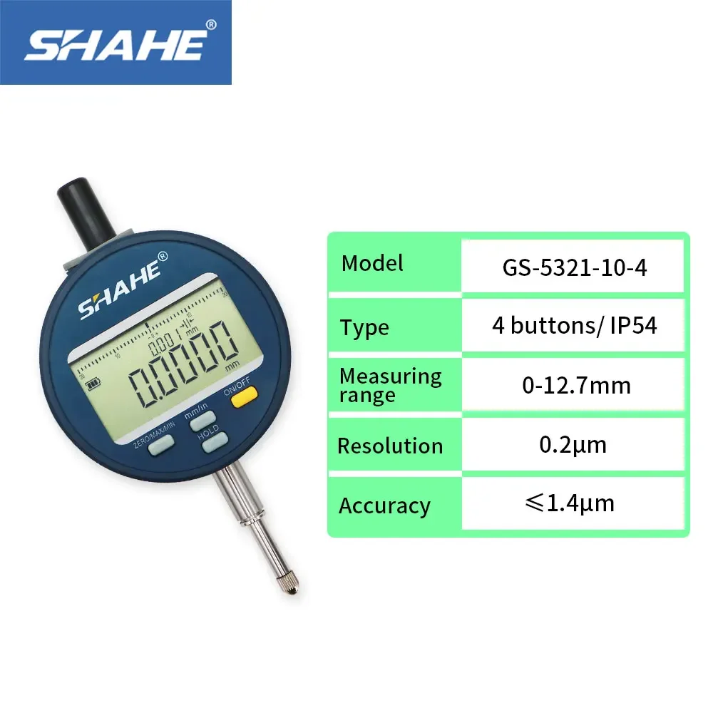 SHAHE-0-2-m-High-Resolution-Digital-Dial-Indicator-0-5-12-7mm-Precision ...