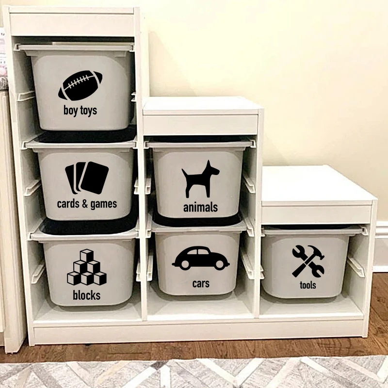 Toy-Storage-Labels-Vinyl-Sticker-Playroom-Toy-Bin-Label-Decals-Kids ...